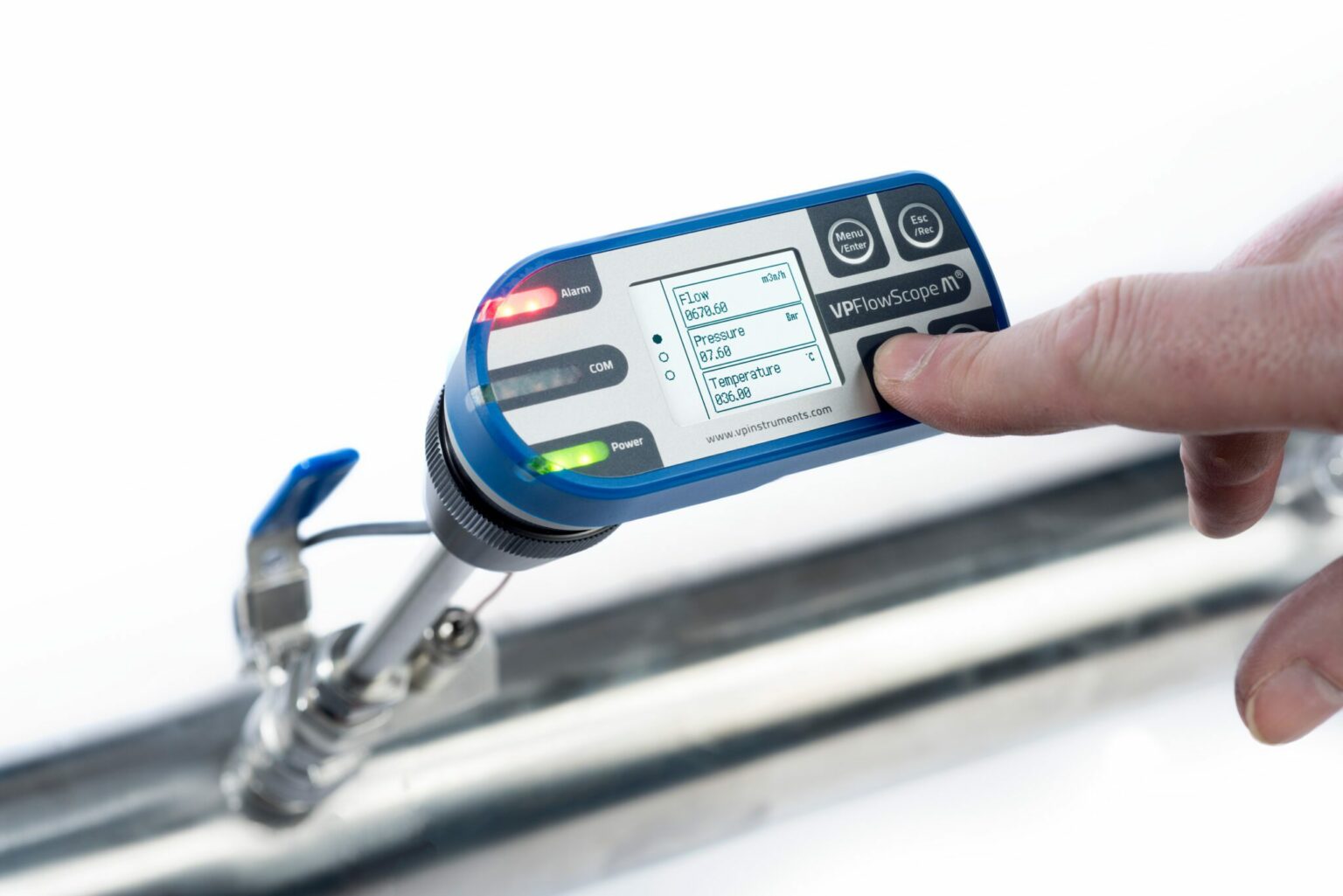 VPFlowScope M - Flow meter for compressed air - VPInstruments